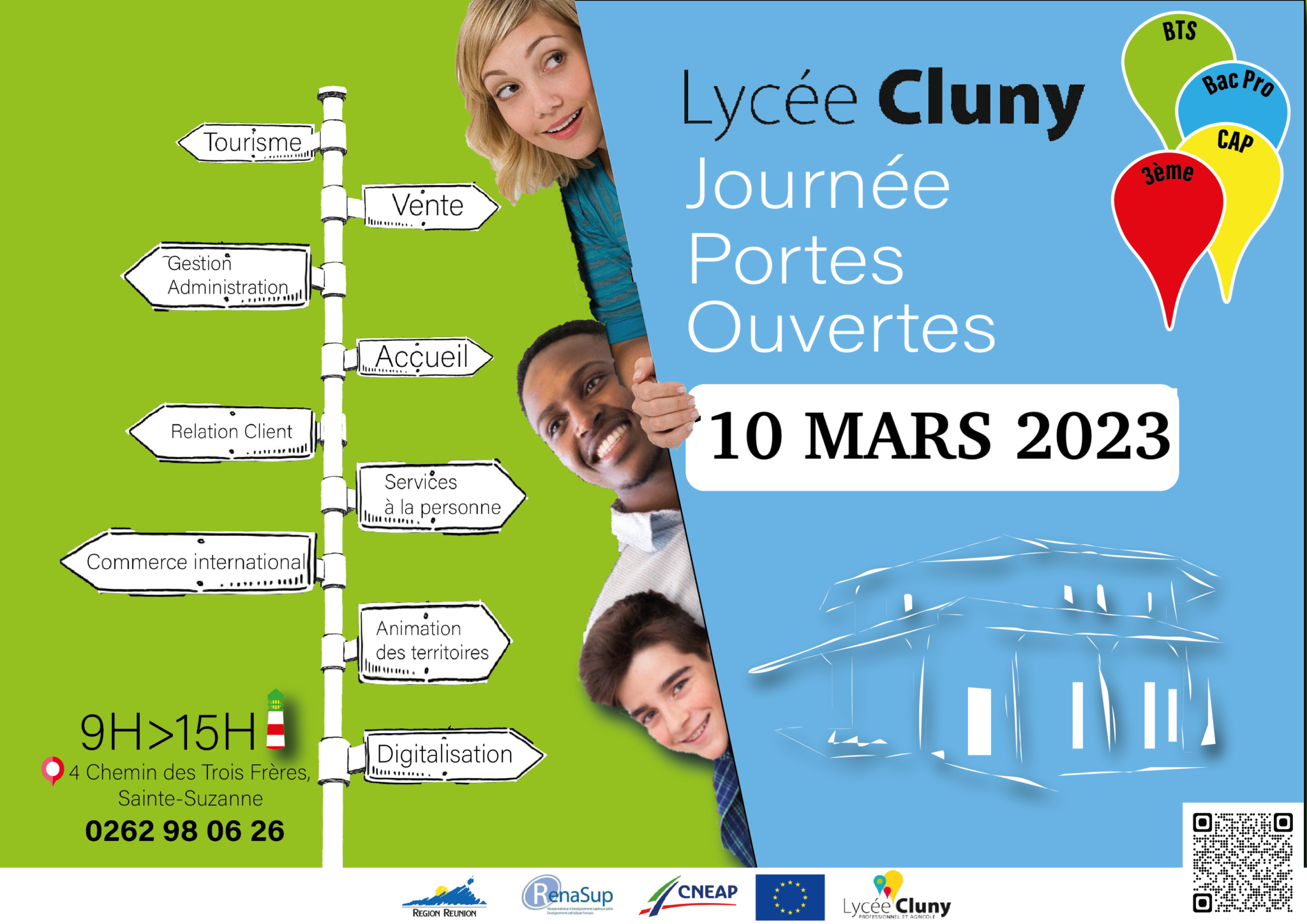 JPO 2023 : Le 10 Mars | Lycée Cluny